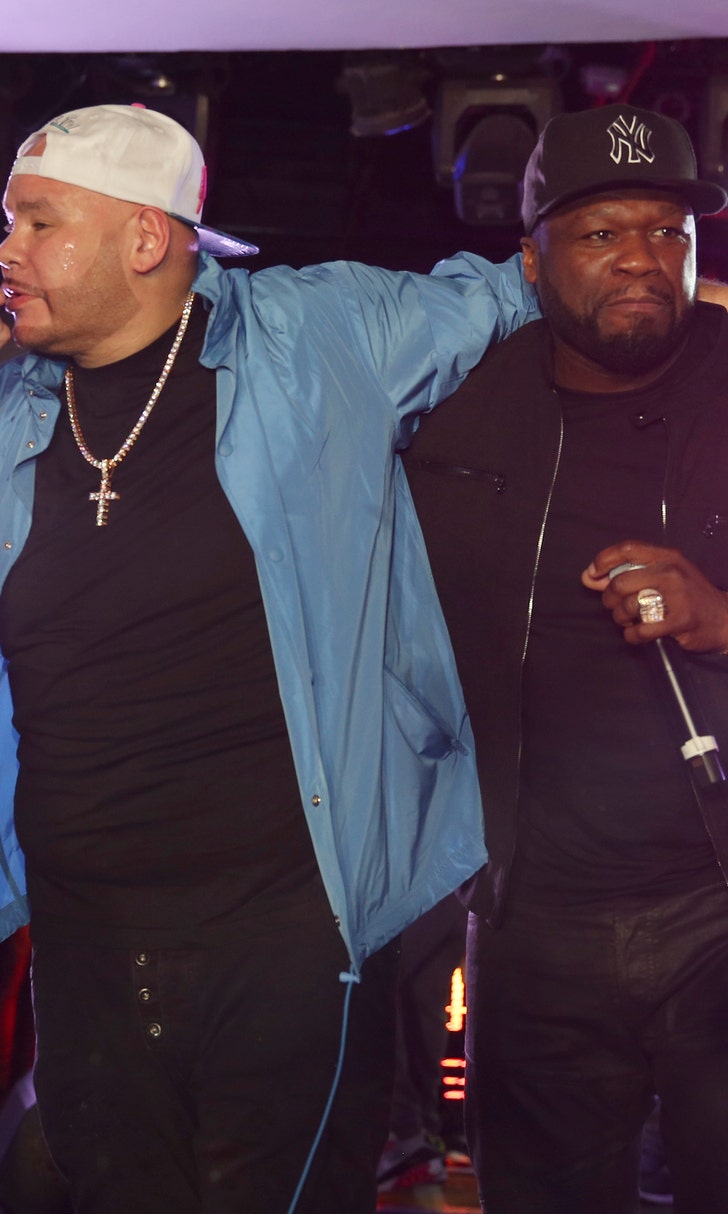 50 Cent, DJ Khaled join Fat Joe at pre-Super Bowl concert | FOX Sports