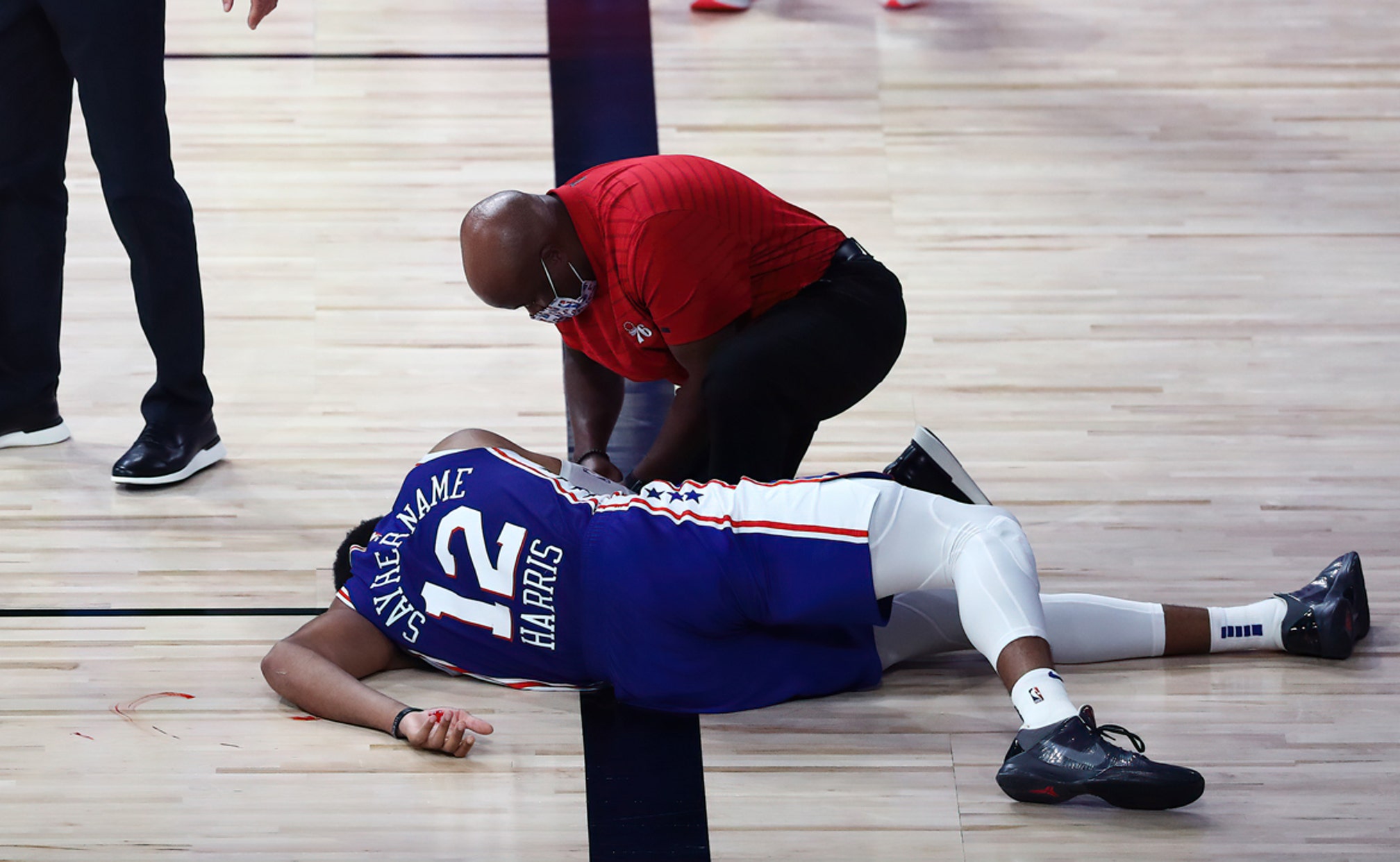 Tobias Harris Returns After Scary Injury | FOX Sports