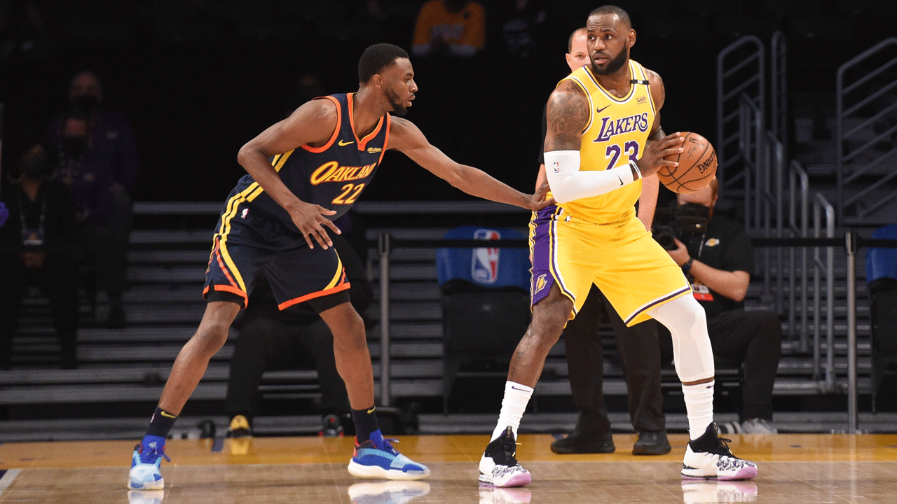 LeBron James is reportedly playing "on one leg" after Play-In ...