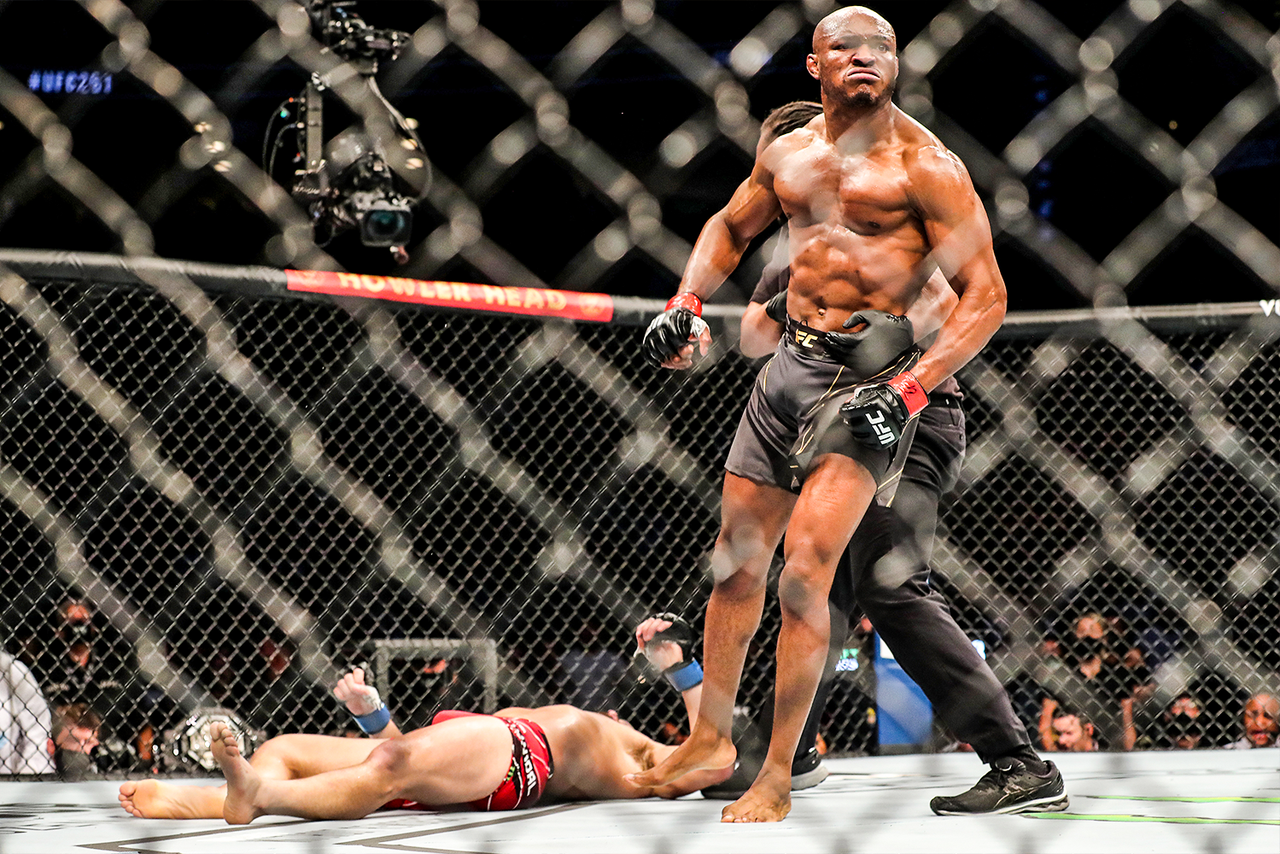 Reigning UFC welterweight champion Kamaru Usman joins 'Undisputed ...