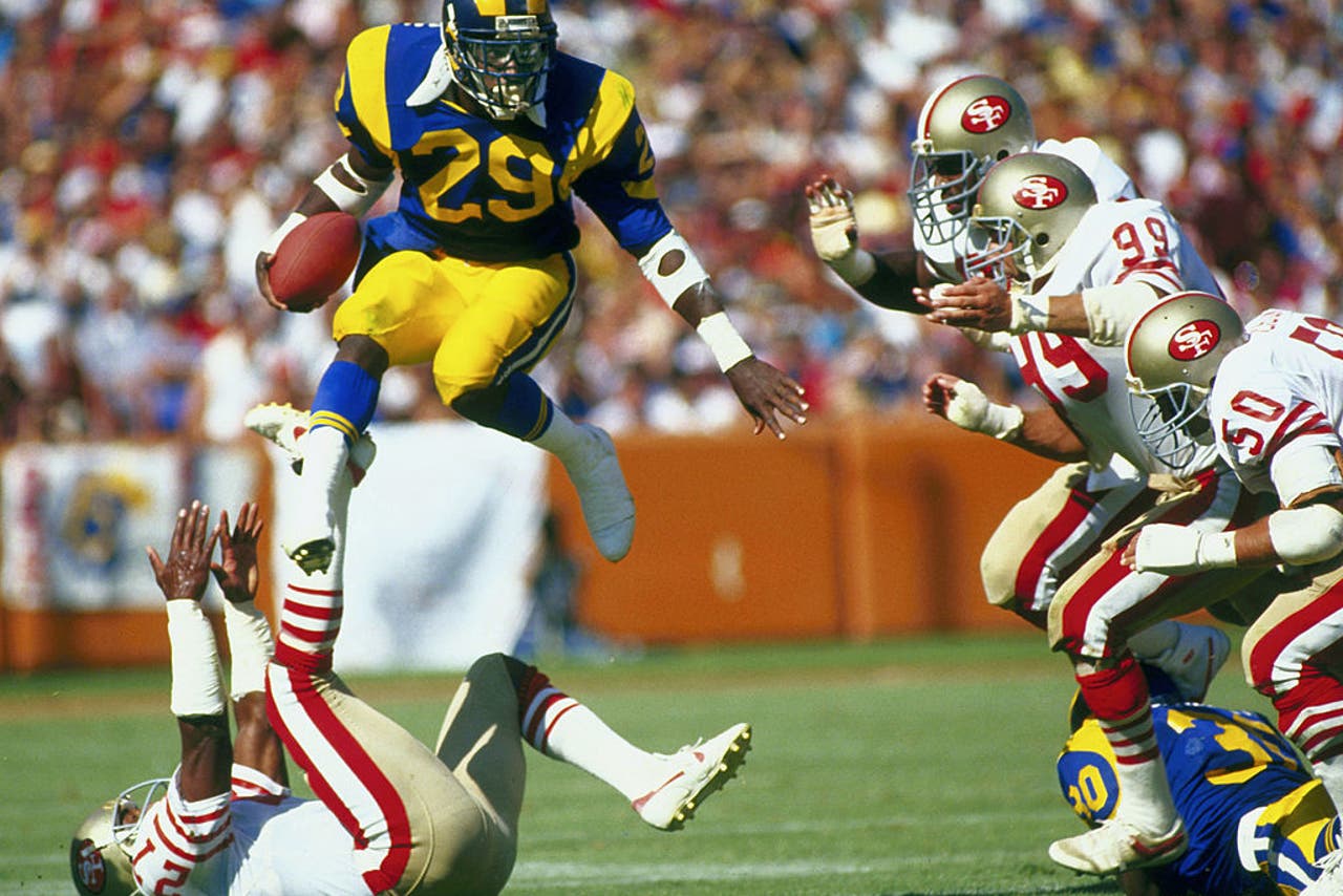 Pro Football 101: Rams running back Eric Dickerson is No. 92 on the all ...