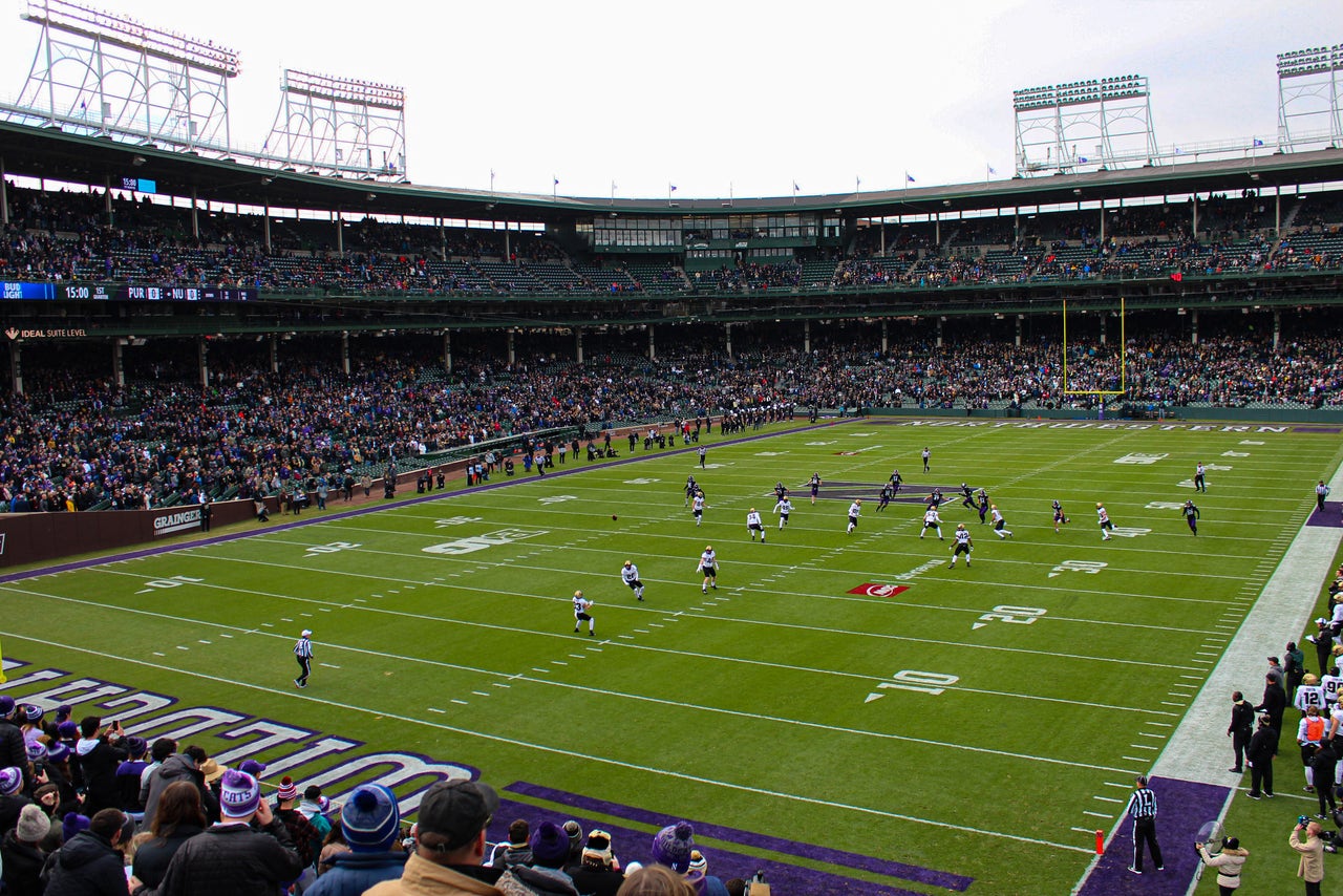 College football at Wrigley Field: How the Friendly Confines ...