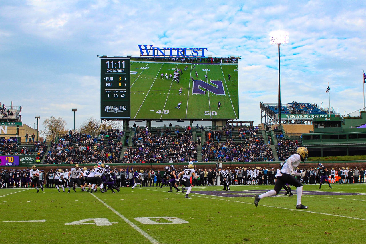 College football at Wrigley Field: How the Friendly Confines ...