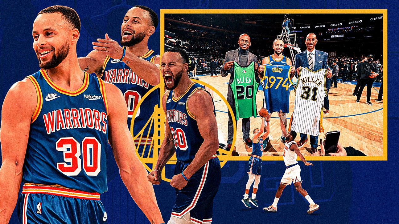 Stephen Curry cements himself as NBA's all-time best shooter with 3-point record | FOX Sports