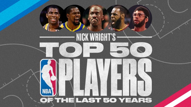 Top 50 NBA players from last 50 years: Nick Wright's list | FOX Sports