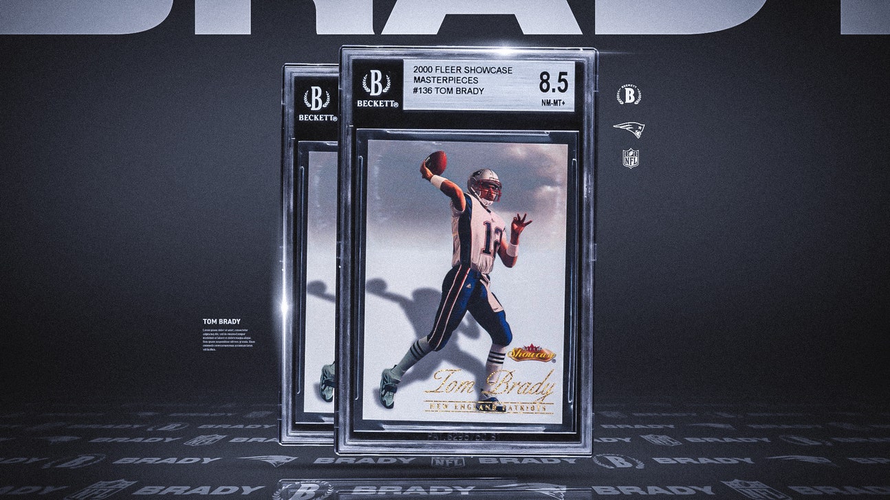 Tom Brady's second 1-of-1 rookie card sells for $396K at auction | FOX ...