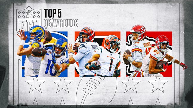 Stafford and Kupp No. 1? Ranking the NFL's five best QB-WR duos | FOX ...