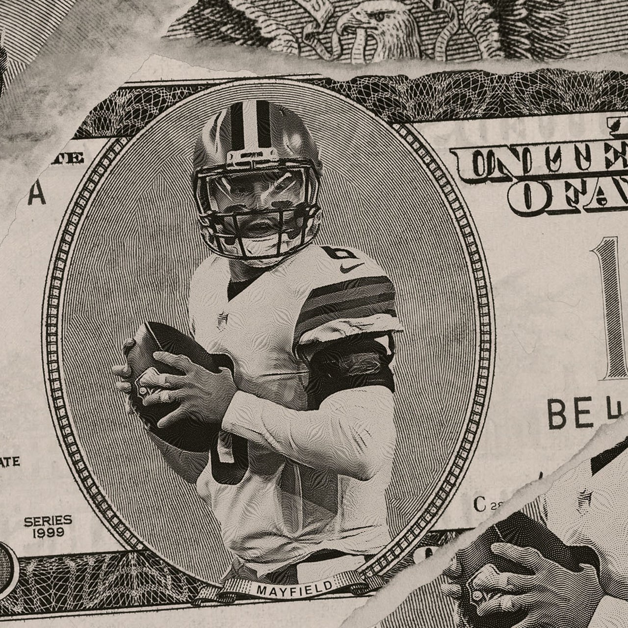 baker mayfield coloring pages