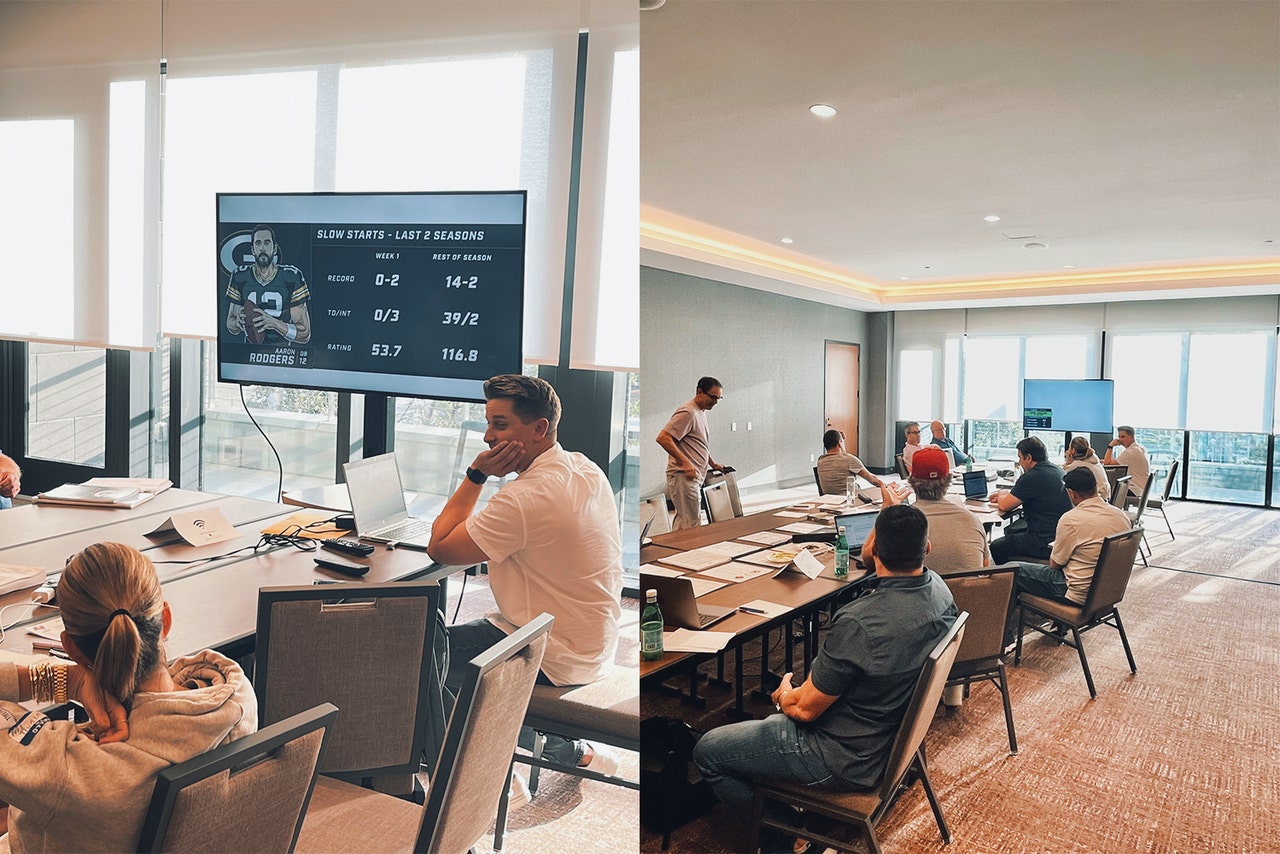 Behind the Scenes with FOX NFL crew: Rodgers, Brady own spotlight | FOX ...