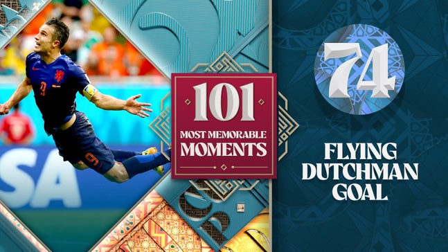 World Cup's 101 Most Memorable Moments: Robin Van Persie's diving ...