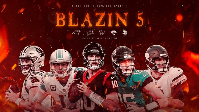 NFL Opening Weekend: Colin Cowherd's Blazin' 5 | FOX Sports