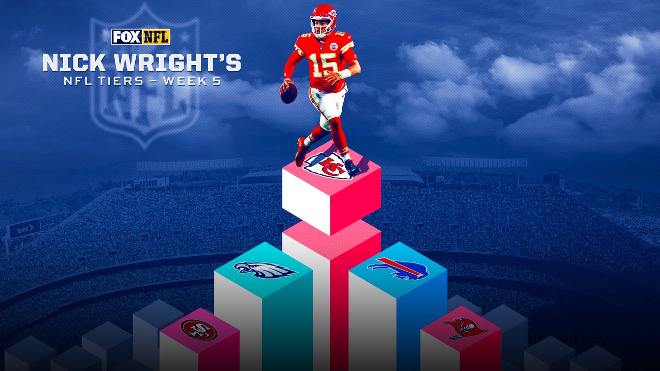 Chiefs, Eagles headline Nick Wright's NFL tiers entering Week 5 | FOX ...