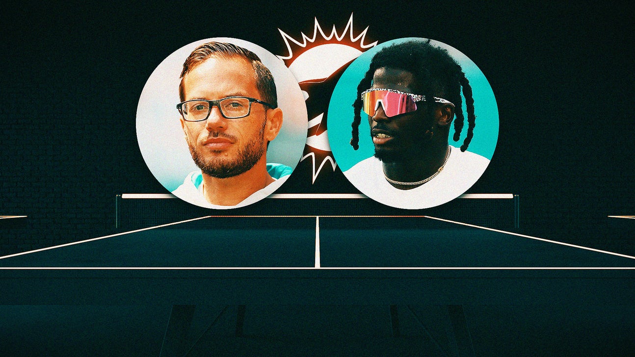 Tyreek Hill, Mike McDaniel have different takes on missing ping-pong ...