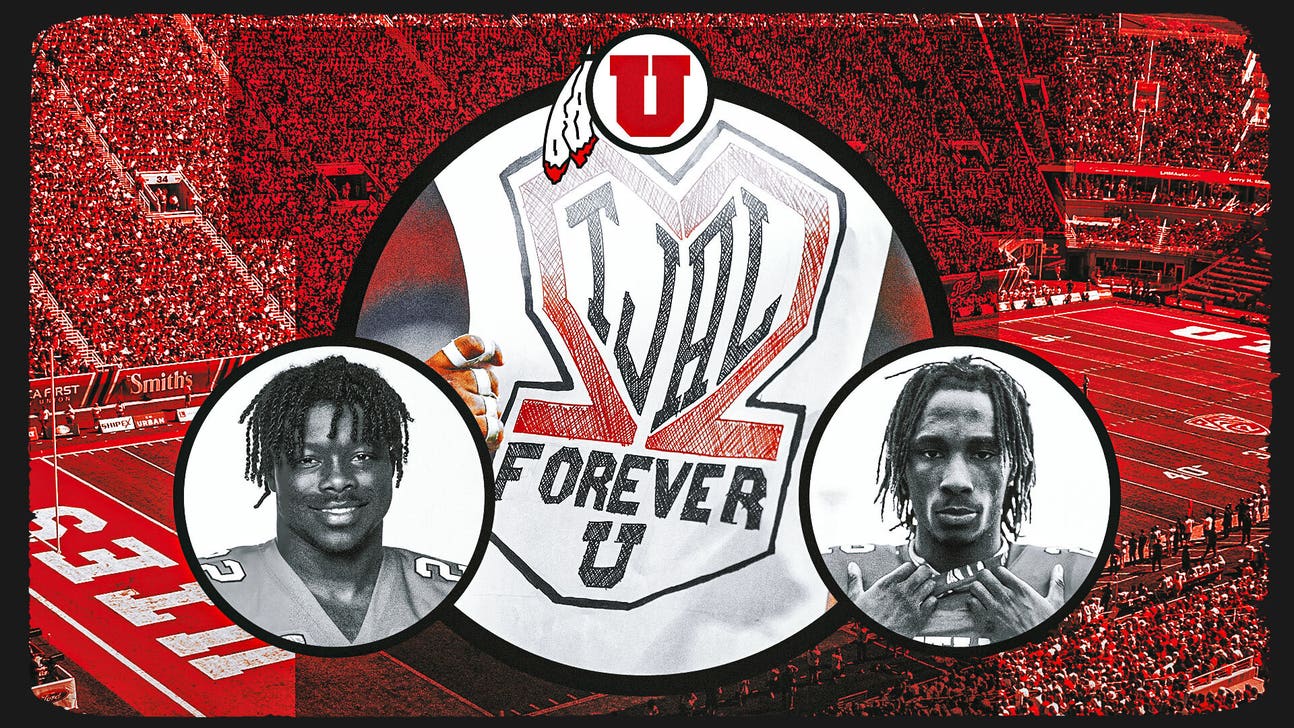 Utah honors late players Ty Jordan, Aaron Lowe with special helmets vs ...