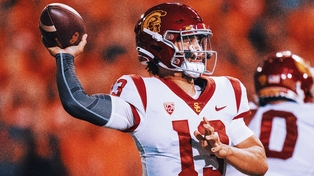 USC's Caleb Williams drawing comparisons to current NFL star | FOX Sports