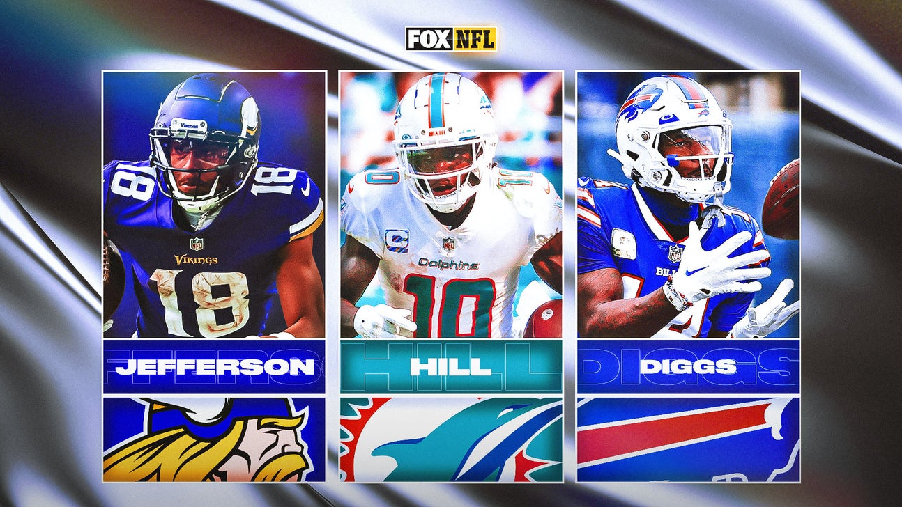 NFL WR rankings: Who's better, Tyreek Hill or Justin Jefferson? | FOX ...