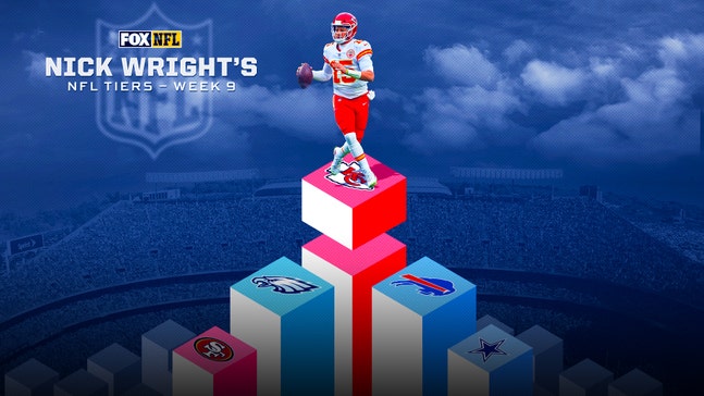 Chiefs retain top spot, Cowboys move up in Nick Wright's NFL Tiers ...