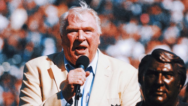 NFL honors John Madden with coin, uniform patches on Thanksgiving | FOX ...