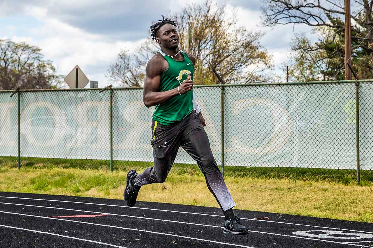 NFL size, Olympic speed: Michigan among top suitors for phenom Nyckoles ...