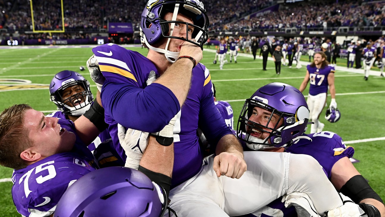 Vikings mount biggest comeback in NFL history, clinch NFC North | FOX ...