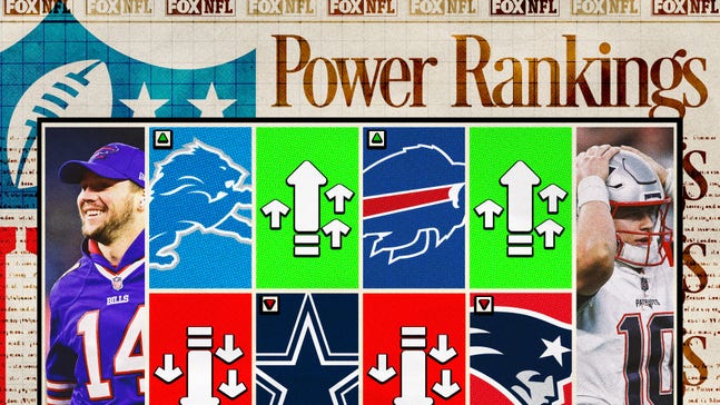 NFL Power Rankings, Week 16: Bills, Lions up; How far do Cowboys drop ...
