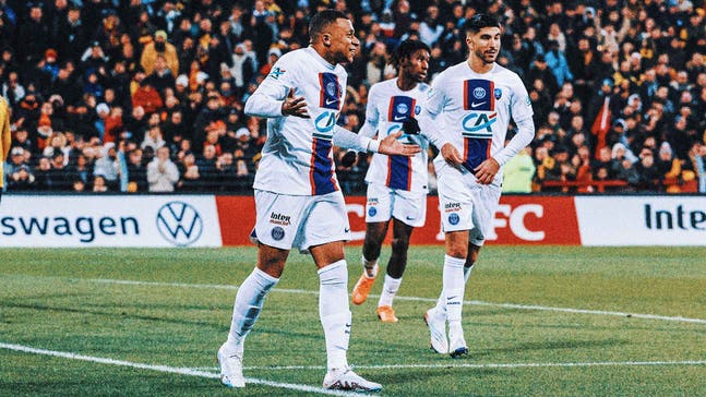 Kylian Mbappé makes PSG history with 5-goal match | FOX Sports