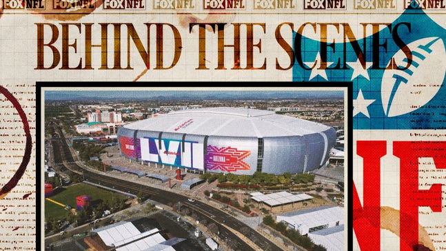 Behind the Scenes with FOX NFL Crew at Super Bowl LVII | FOX Sports