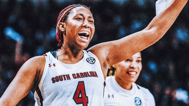 Aliyah Boston, Caitlin Clark headline women's AP All-America team | FOX Sports