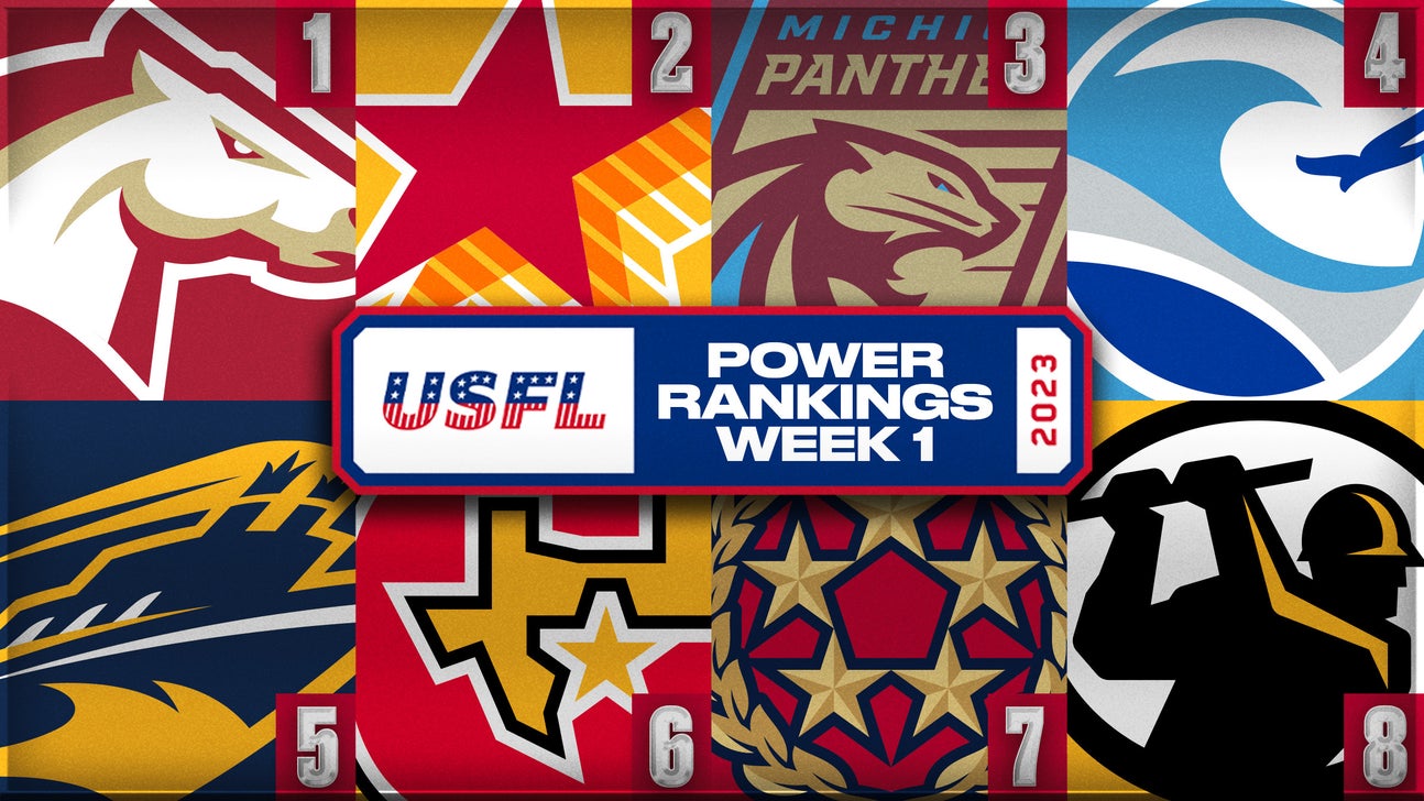 USFL Week 1 power rankings: Birmingham Stallions remain class of the ...