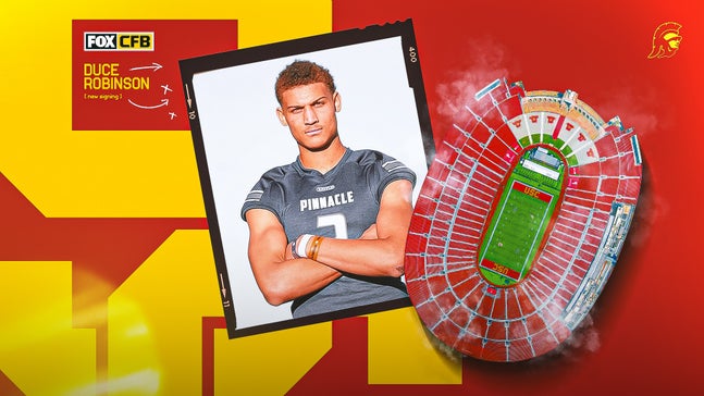USC football or MLB? Duce Robinson's path to becoming two-sport star ...