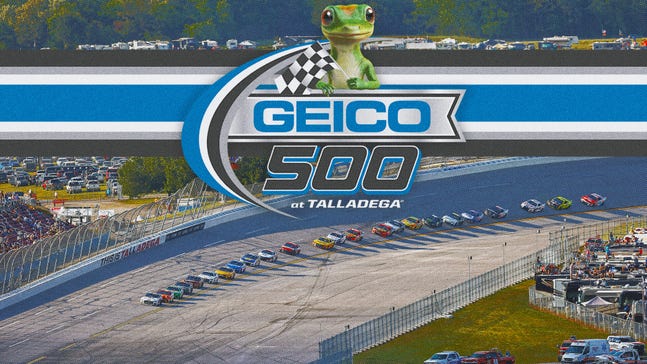 GEICO 500 highlights: Kyle Busch wins thriller at Talladega ...