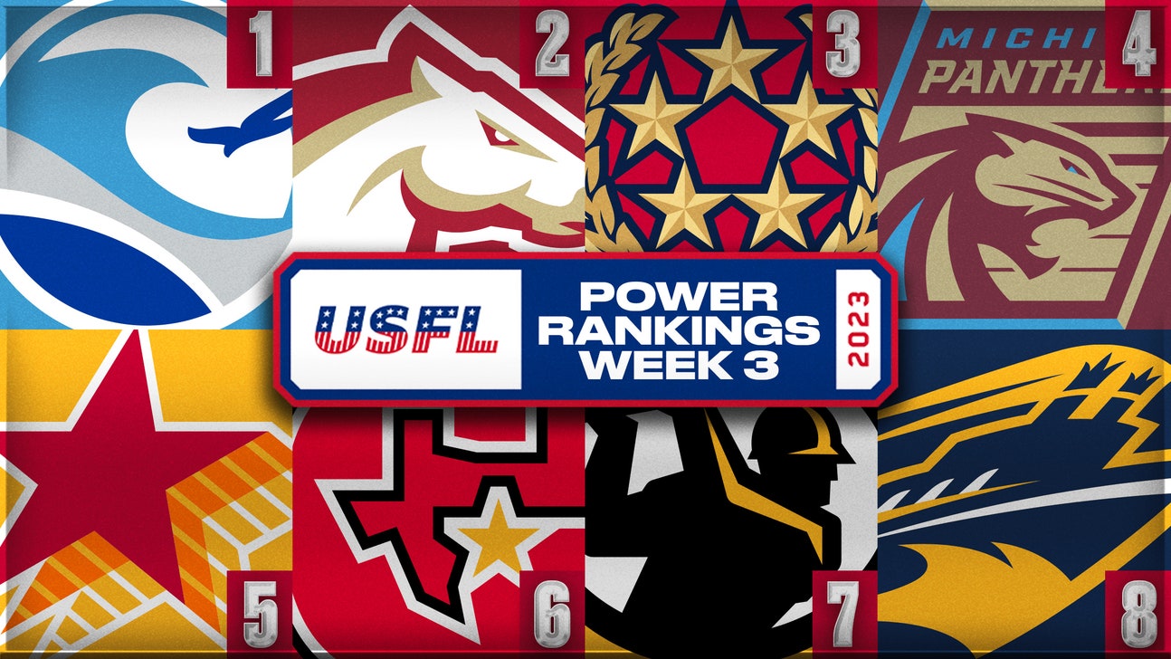 USFL Week 3 power rankings: New Orleans Breakers on top | FOX Sports