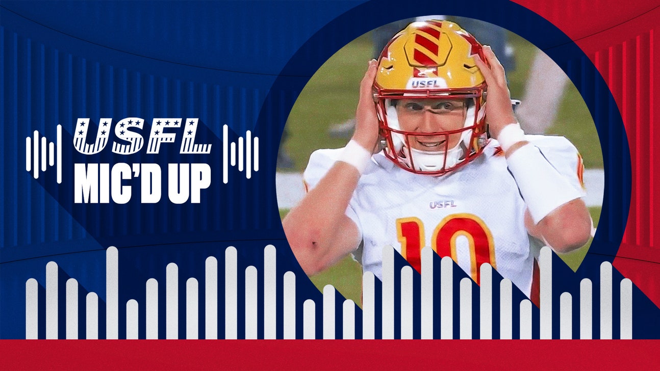 Best USFL Week 7 mic'd up moments: Case Cookus loses his wedding ring ...