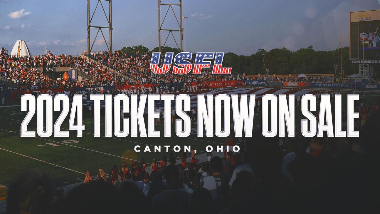 2024 season ticket deposits for USFL host site in Canton | FOX Sports
