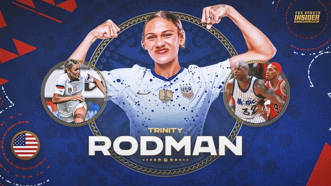 How USWNT's Trinity Rodman models her game after her NBA father's | FOX ...