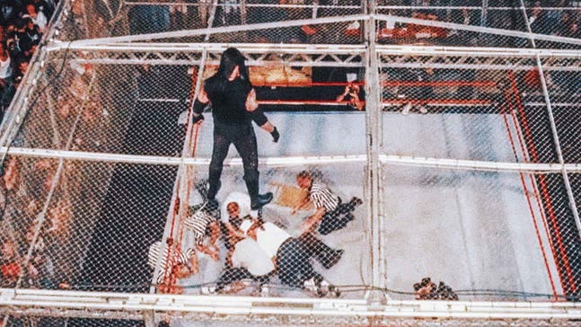 25 Years Later: Remembering Mankind vs. Undertaker's Hell in a Cell match | FOX Sports