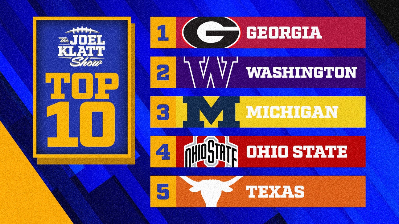 2023 college football top 10 rankings: Joel Klatt’s top 10 teams after ...