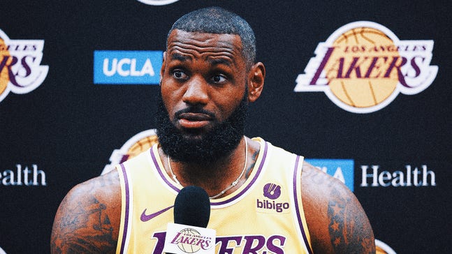LeBron James returns to Lakers rejuvenated by sons, new teammates | FOX ...