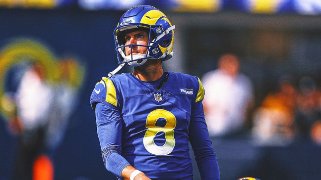 Rams release kicker Brett Maher following missed kicks in loss to ...
