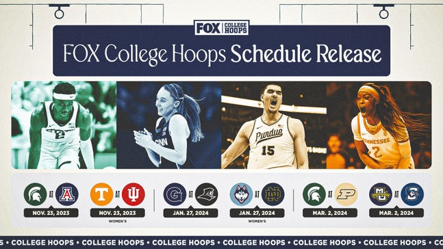 FOX 2023-24 college basketball schedule: 10 dates to circle, how to ...