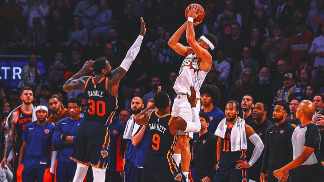 Booker hits 3-pointer with 1.7 seconds left, Suns beat Knicks 116-113 ...