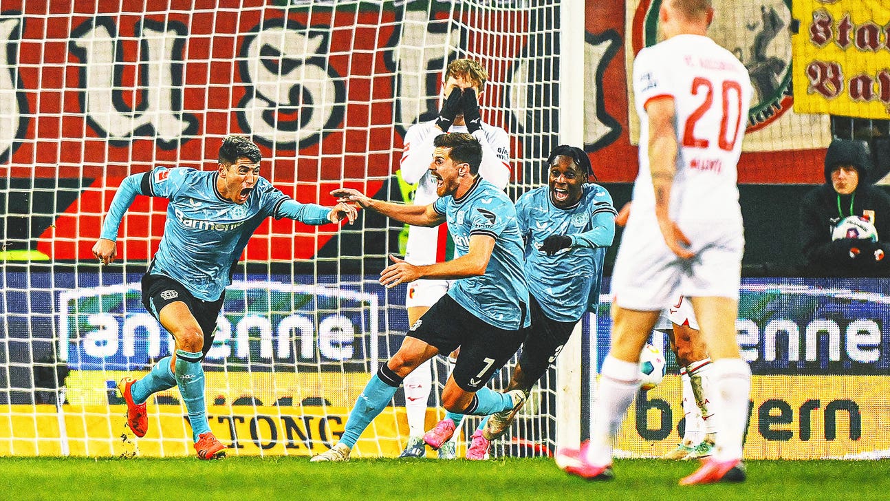Exequiel Palacios scores dramatic winner to keep Bayer Leverkusen ...