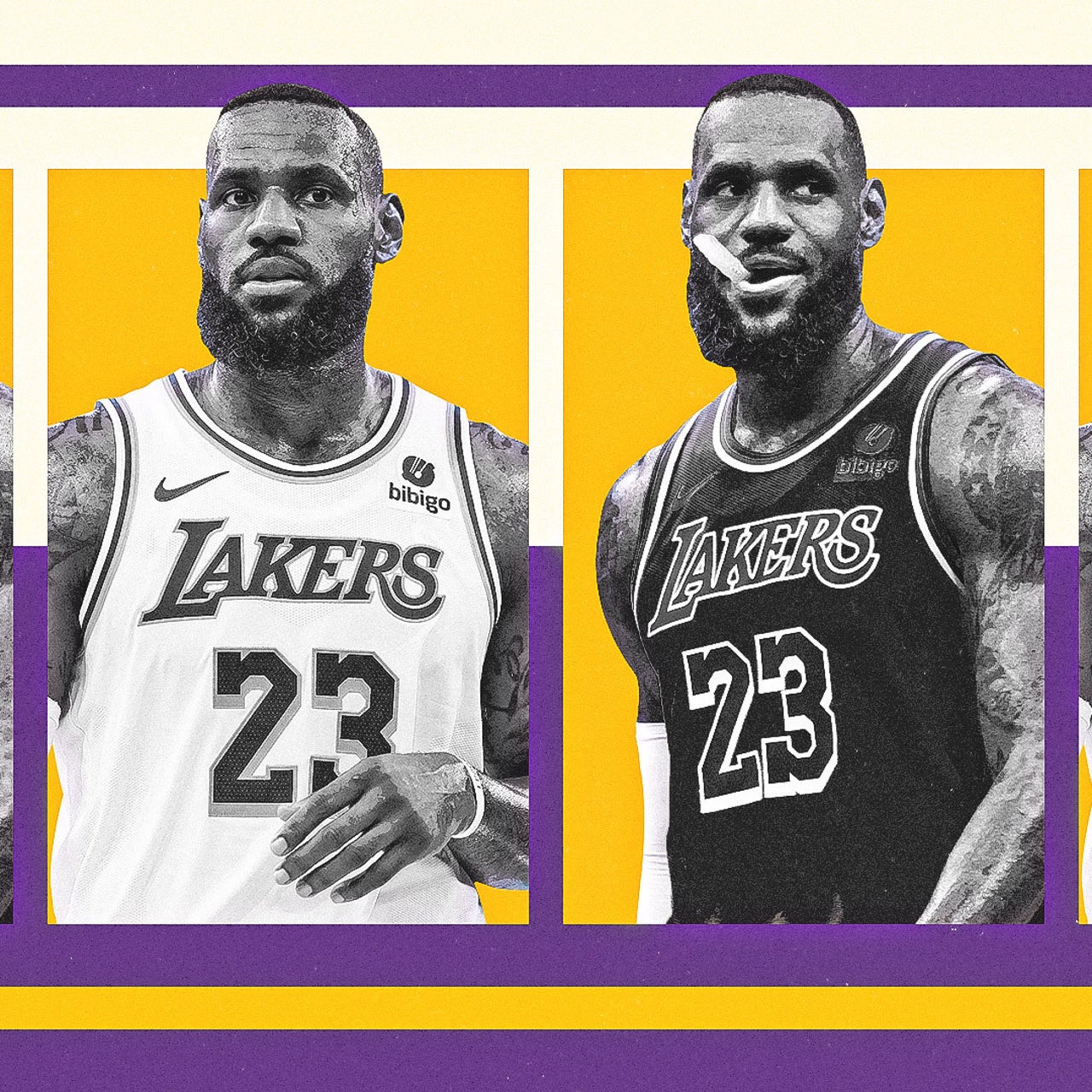 what did lebron post