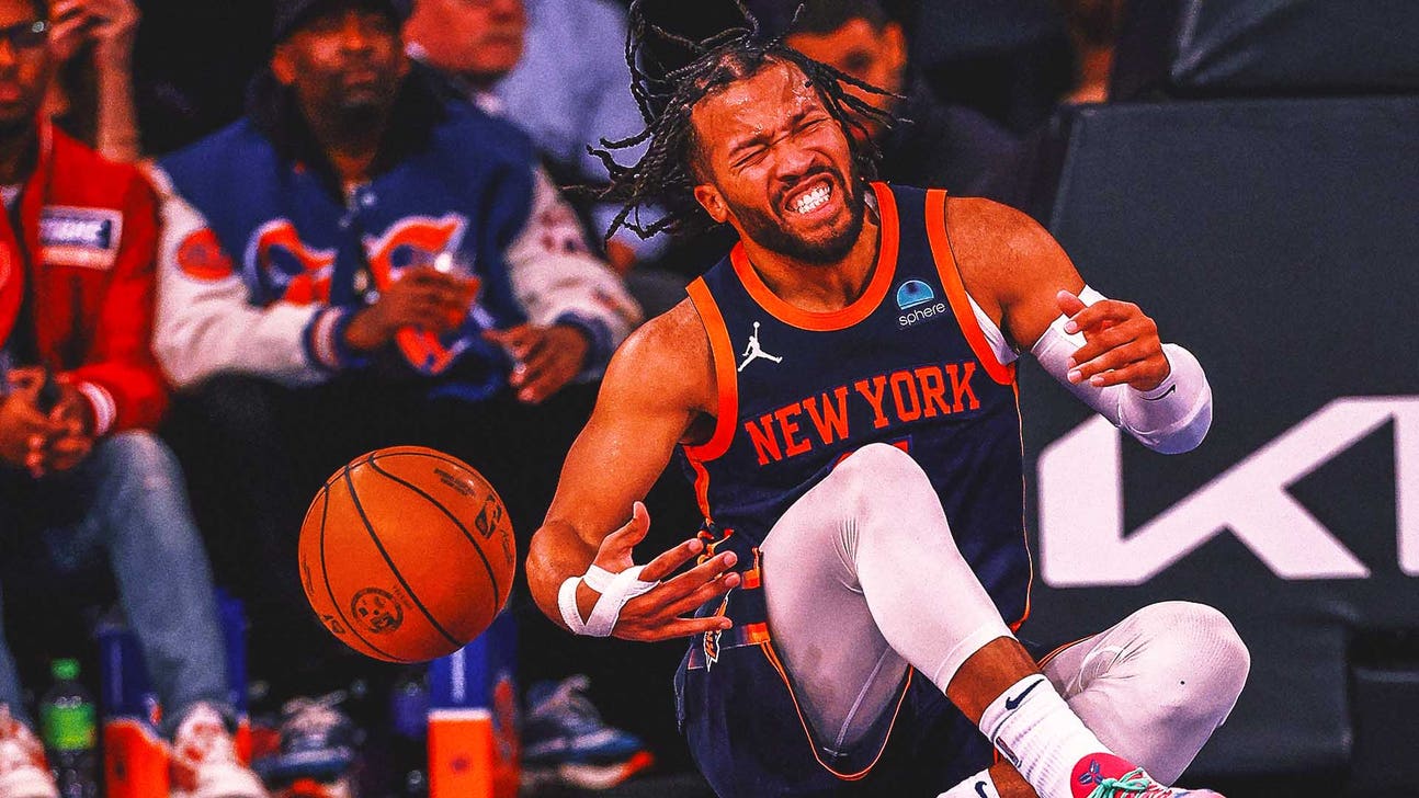 Knicks All-Star Jalen Brunson injures ankle in win; status uncertain ...