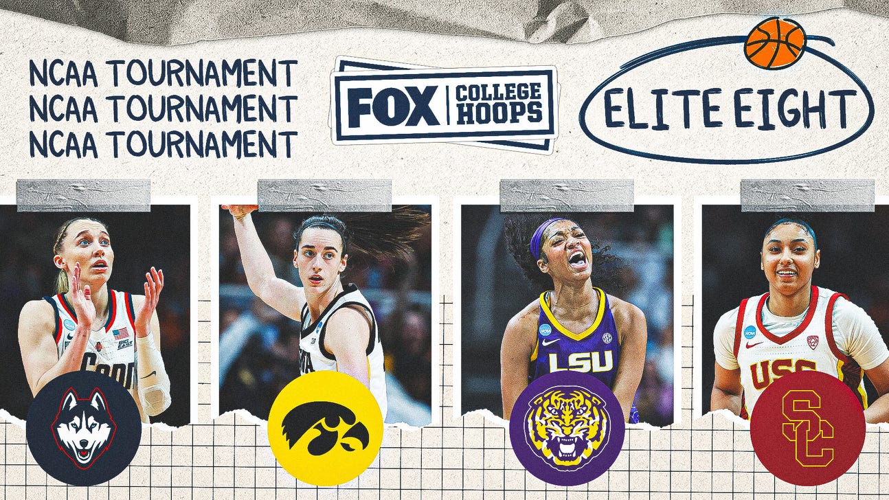 NCAA Women's Basketball Tournament Elite Eight highlights: Iowa, UConn ...