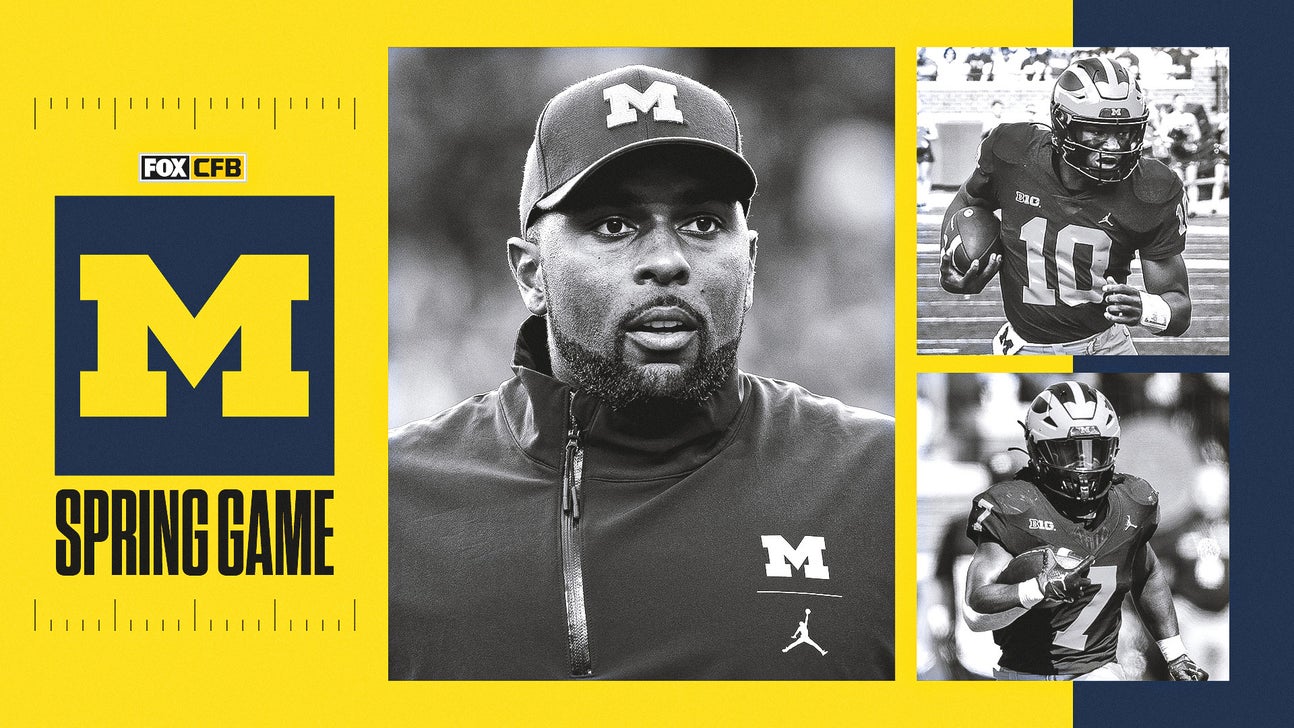 Michigan spring football game highlights: Davis Warren leads Maize to 17-7 win | FOX Sports