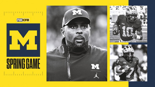 Michigan spring football game highlights: Davis Warren leads Maize to ...