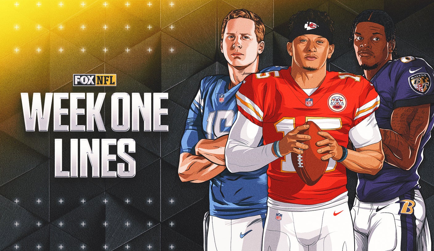 2024 NFL Week 1 odds predictions picks lines for all 16 games FOX Sports