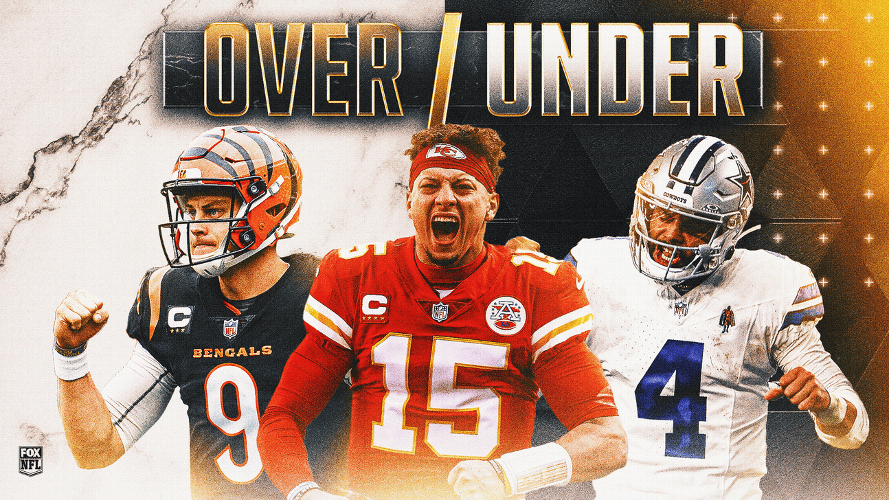 2024 NFL Over Under win total odds predictions picks for all 32 teams FOX Sports