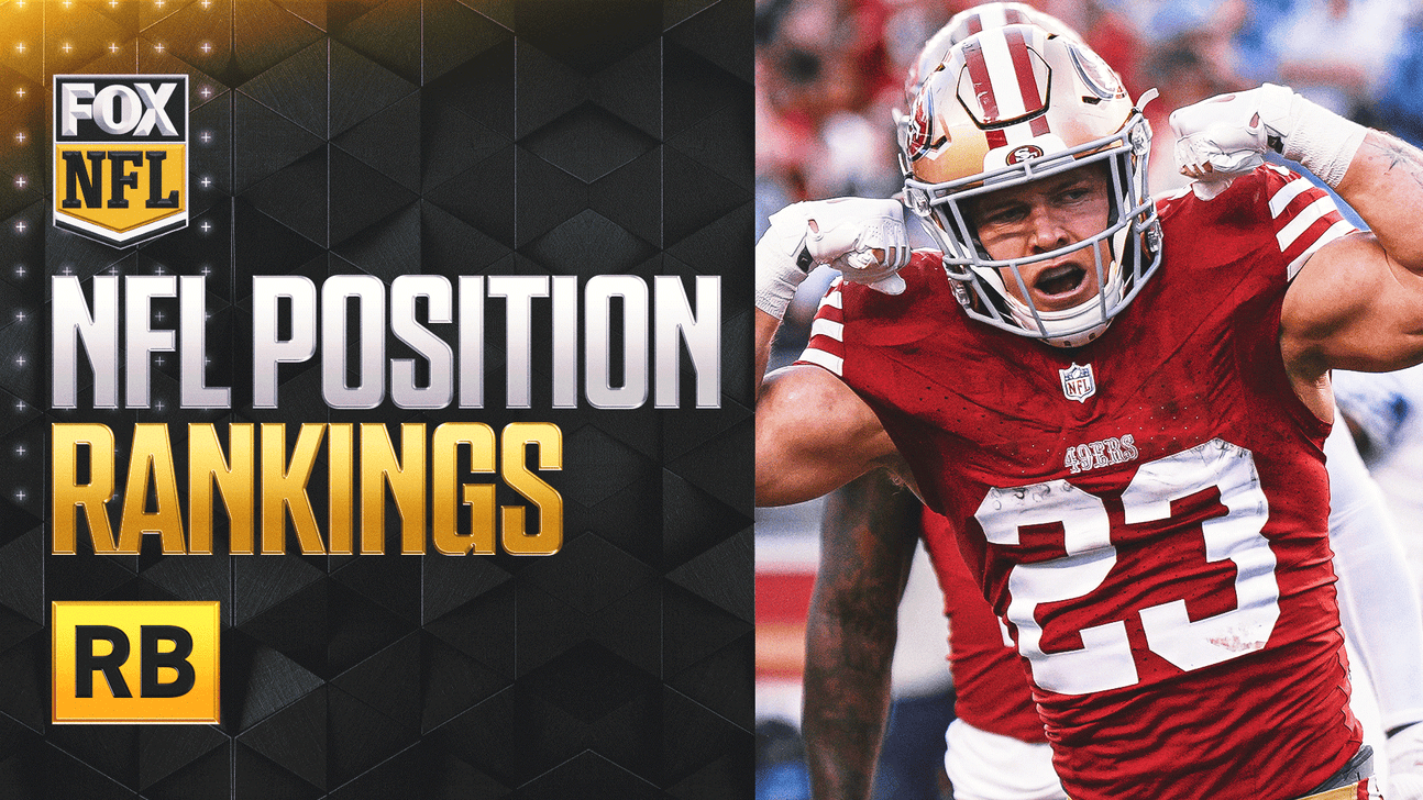 10 Best NFL running backs in 2024 McCaffrey Henry lead rankings FOX Sports
